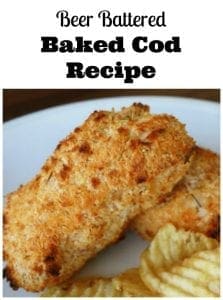 Oven Baked Beer Battered Fish Recipe