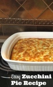 Yummy Bisquick Zucchini Pie - Family Focus Blog