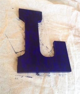 Pretty Peacock DIY Letter Wall Decor Tutorial - Family Focus Blog