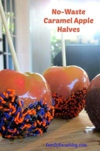 Easy Caramel Candy Apples - Family Focus Blog