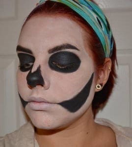 Sugar Skull Makeup Tutorial [Day Of The Dead Makeup]