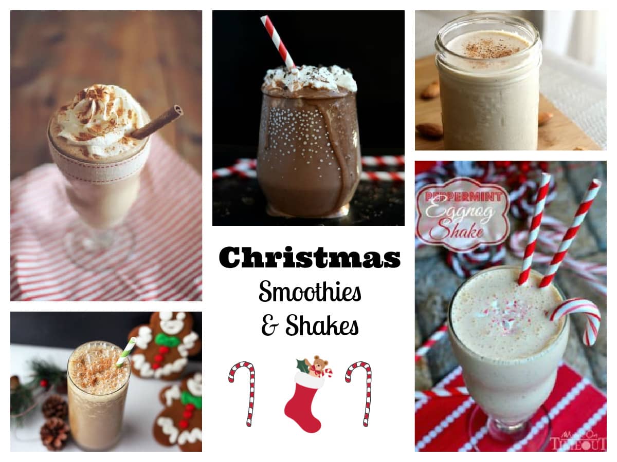 Taste the Holidays with Christmas Milkshakes and Smoothies