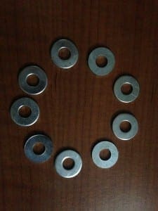 Mechanic Christmas Ornament Tutorial (With Metal Washers)