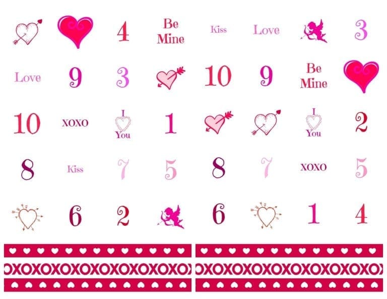 Free Printable Valentine Bingo Cards For Kids