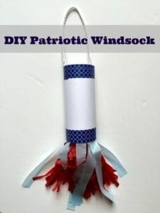 Easy DIY Patriotic Windsock Craft for Kids