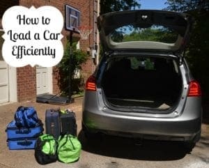How To Load A Car For Your Family Getaway