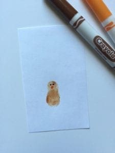 Make A Thumbprint Turkey Magnet: Art Craft For Kids - Family Focus Blog