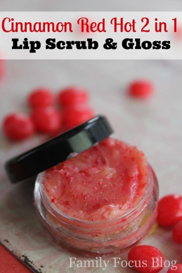 Red Hot Cinnamon DIY Lip Exfoliator Recipe
