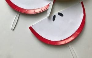 Adorable Fruit Crafts For Kids: Fruit Slice Paper Plate Fans