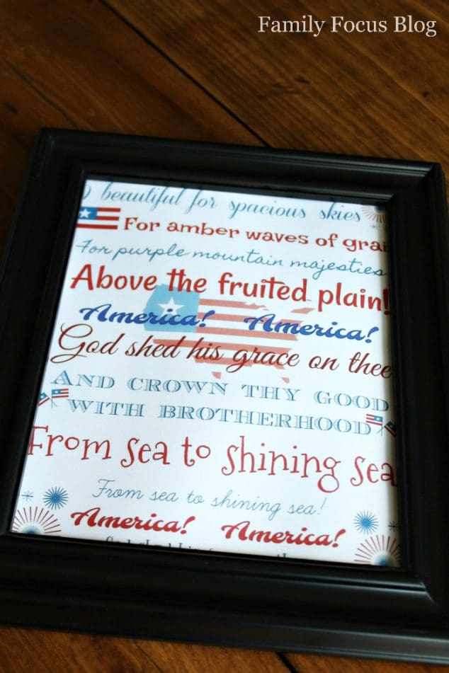 Fun & Patriotic Printable 4th of July Decorations