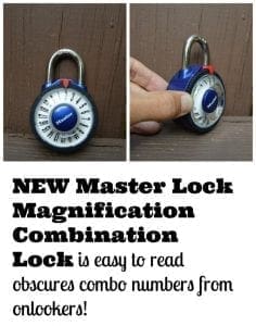 Introducing A New, Large Number Magnification Combination Lock