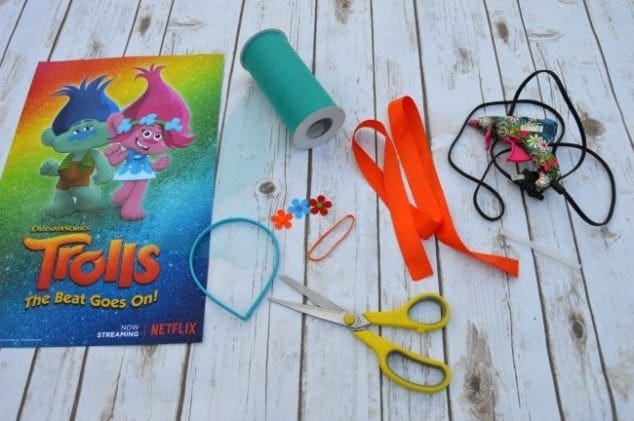Enjoy Cute DIY Troll Hair With Fun Trolls Headband Craft