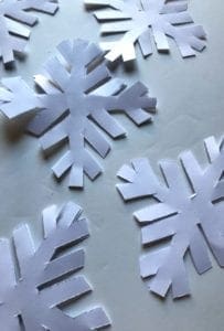 Fun Homemade Ball Toss Game With Snowflake Theme