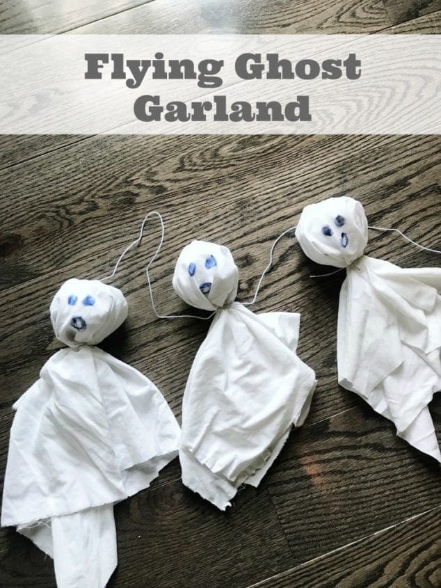 Cute Flying Ghost Decoration For Halloween