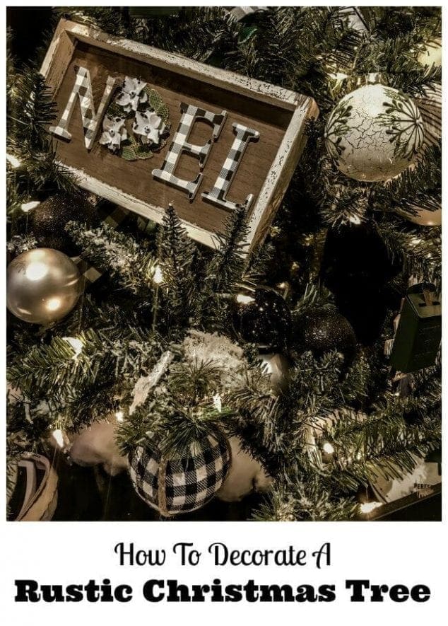 How to Decorate a Rustic Christmas Tree: Tips and Ideas