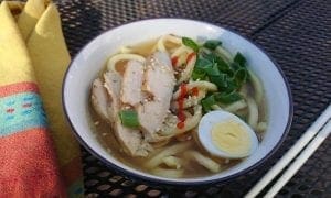 Easy Chicken Udon Noodle Soup Recipe