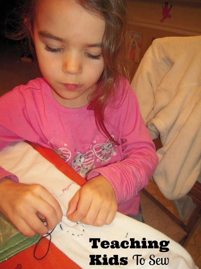 Teaching Kids To Sew Can Be Easy!