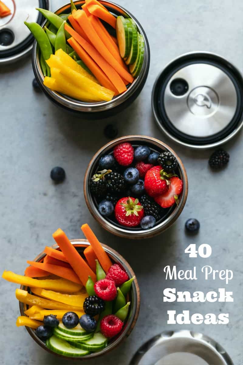 45 Healthy Meal Prep Snack Ideas [With Free Printable]