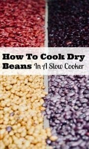 How To Cook Dry Beans In A Slow Cooker - Family Focus Blog