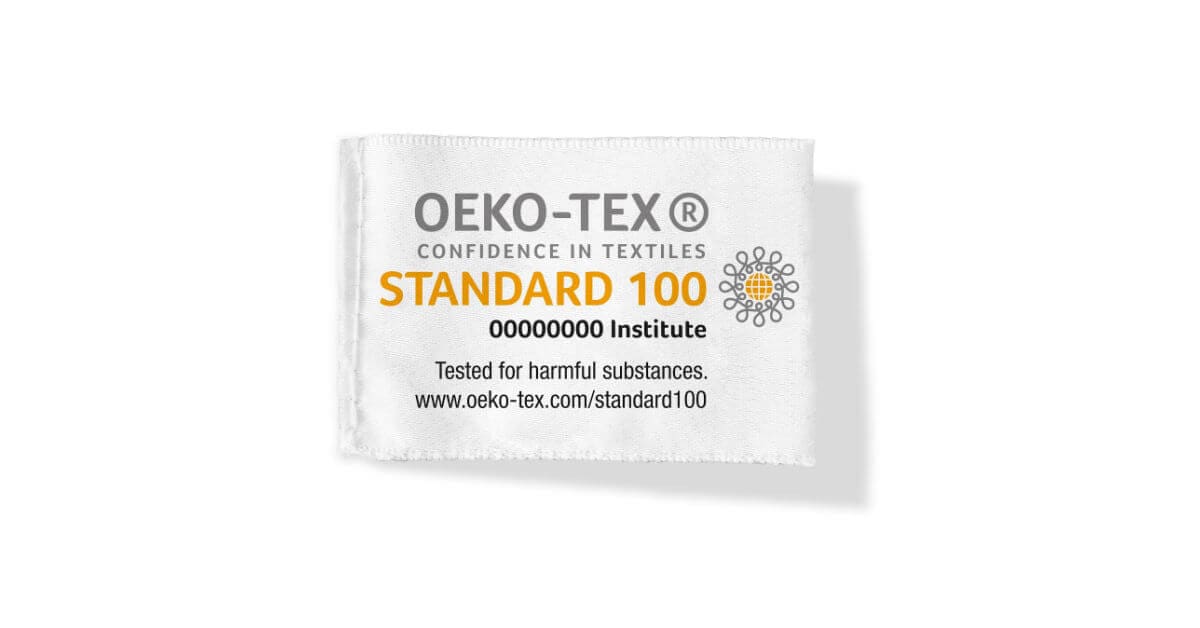 What does the OEKO TEX label mean on kid clothing?