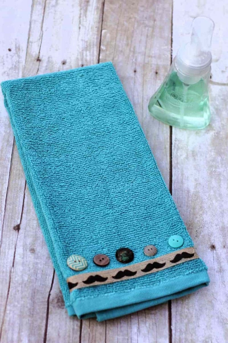 DIY Decorative Hand Towels Craft - Family Focus Blog