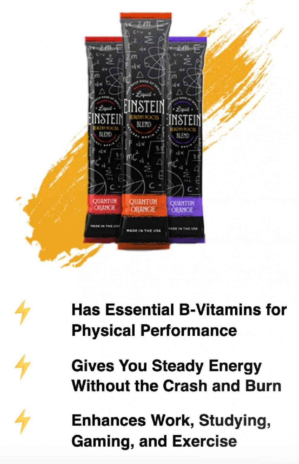 Liquid Einstein Review: Natural Energy Drink Powder