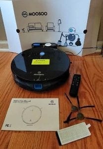 MOOSOO Robot Vacuum Review [MT-501] - Family Focus Blog