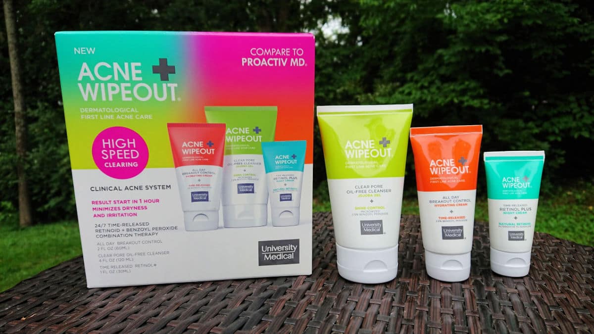 Acne Wipeout Reviews: Clinical Acne System Kit - Family Focus Blog