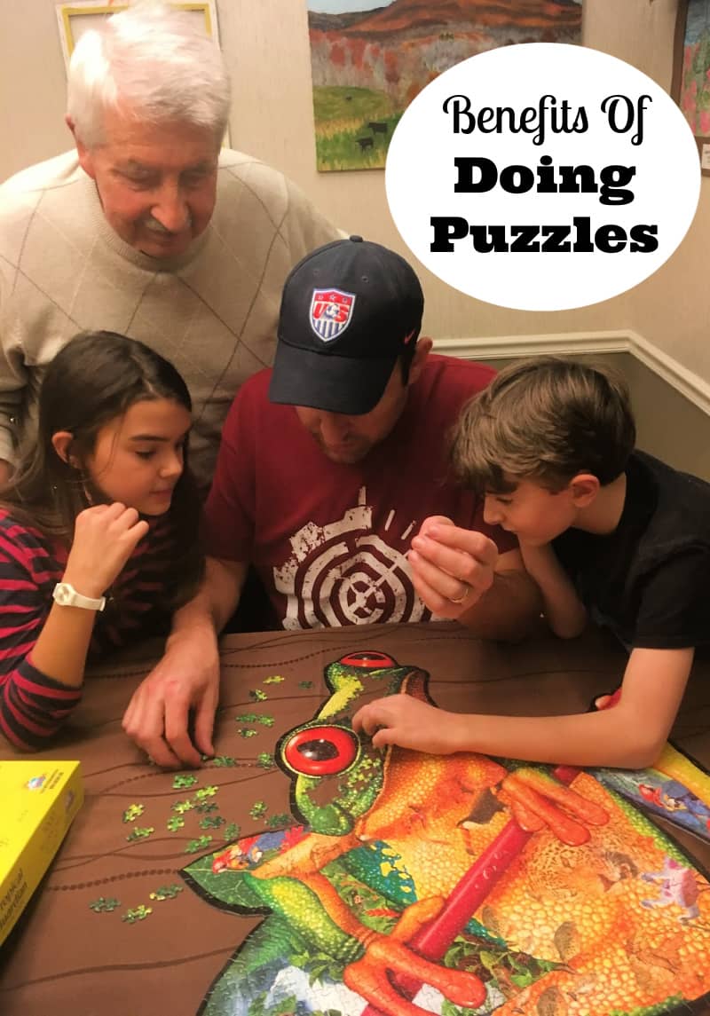 Benefits Of Doing Puzzles With Your Family