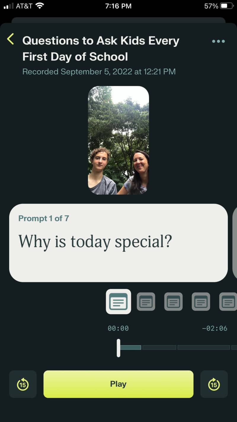 Remento App: Record Memories With Family Conversation Starters