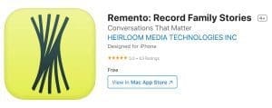 Remento App: Record Memories With Family Conversation Starters