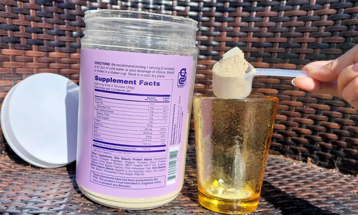 Ella Beauty Protein Powder Review: Collagen Peptides