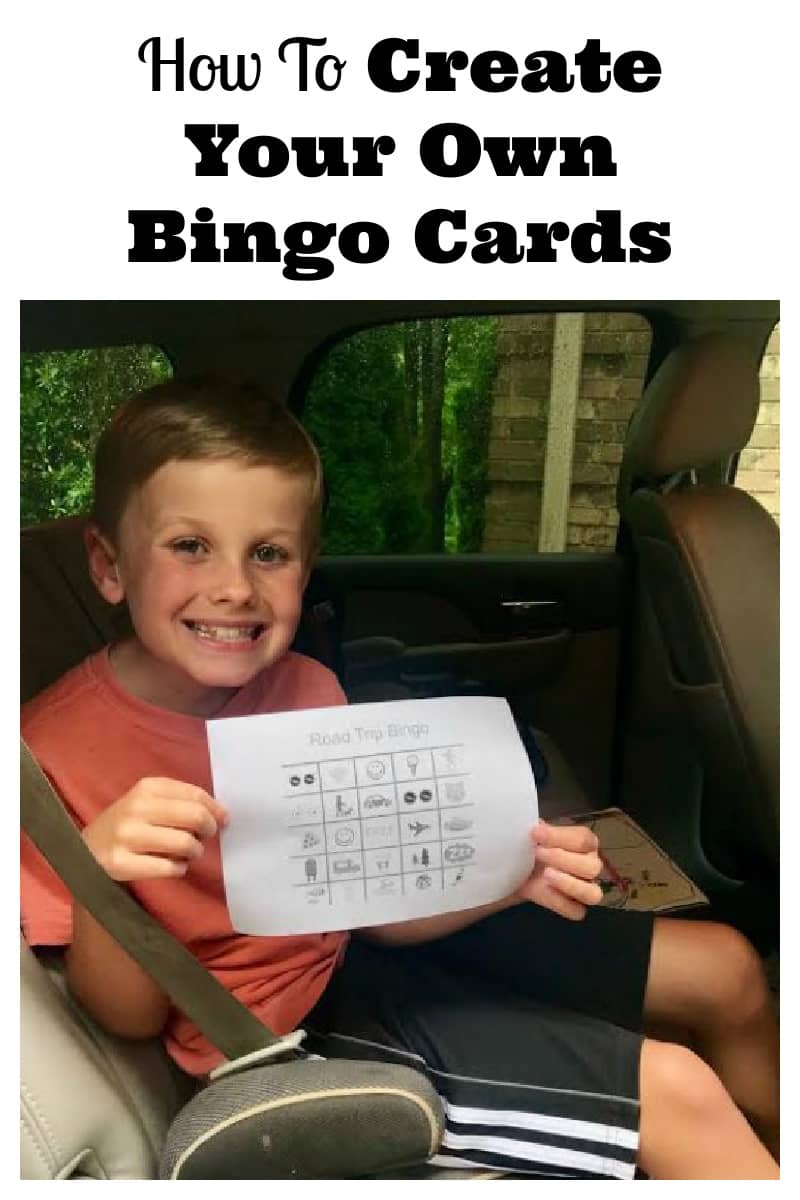 How To Create Your Own Bingo Cards For Kids