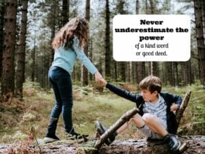 Good Deeds: Examples For Kids And A Free Printable Chart