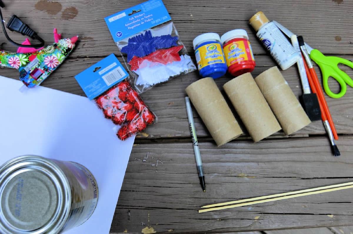 4th Of July Crafts: Cute Firework Decorations