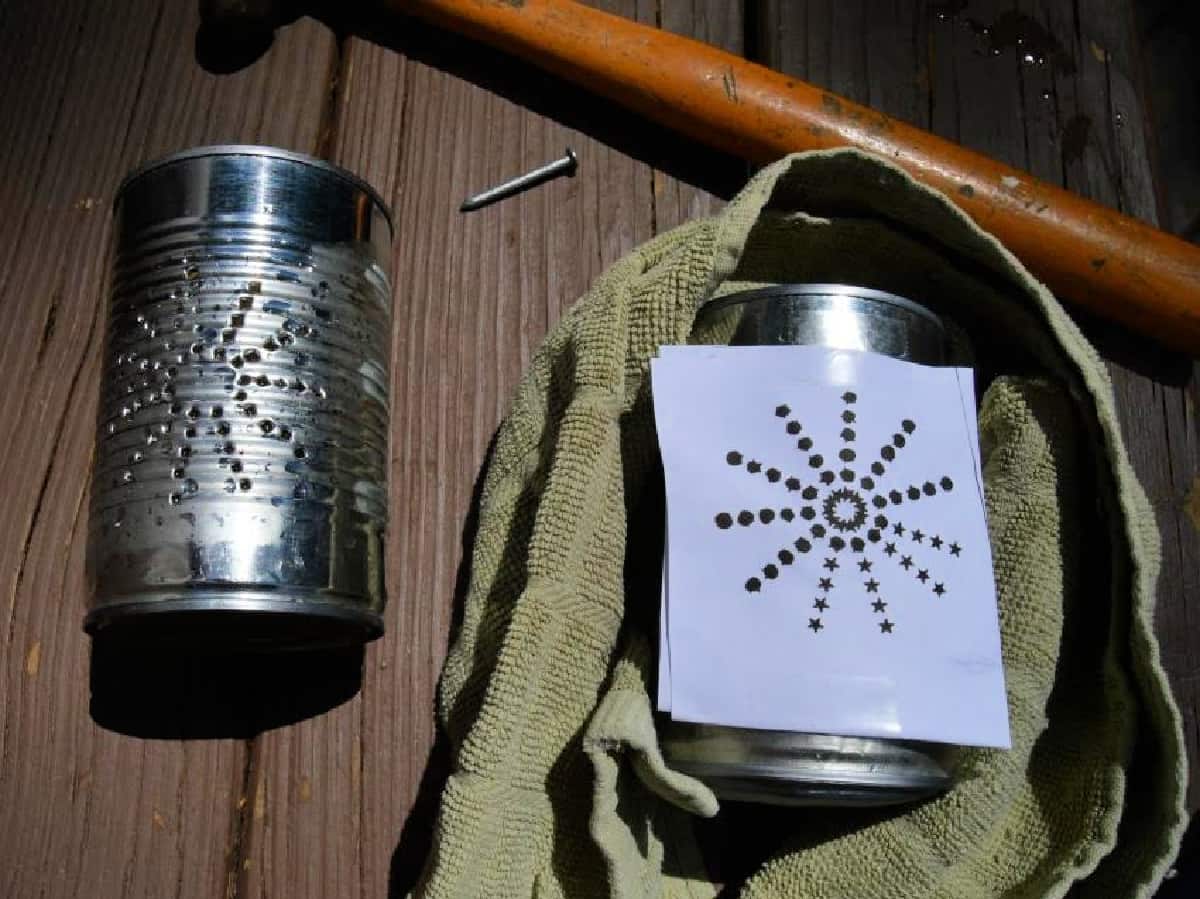 Tin Can Lantern Tutorial: Clever, Cute, And Cheap - Family Focus Blog