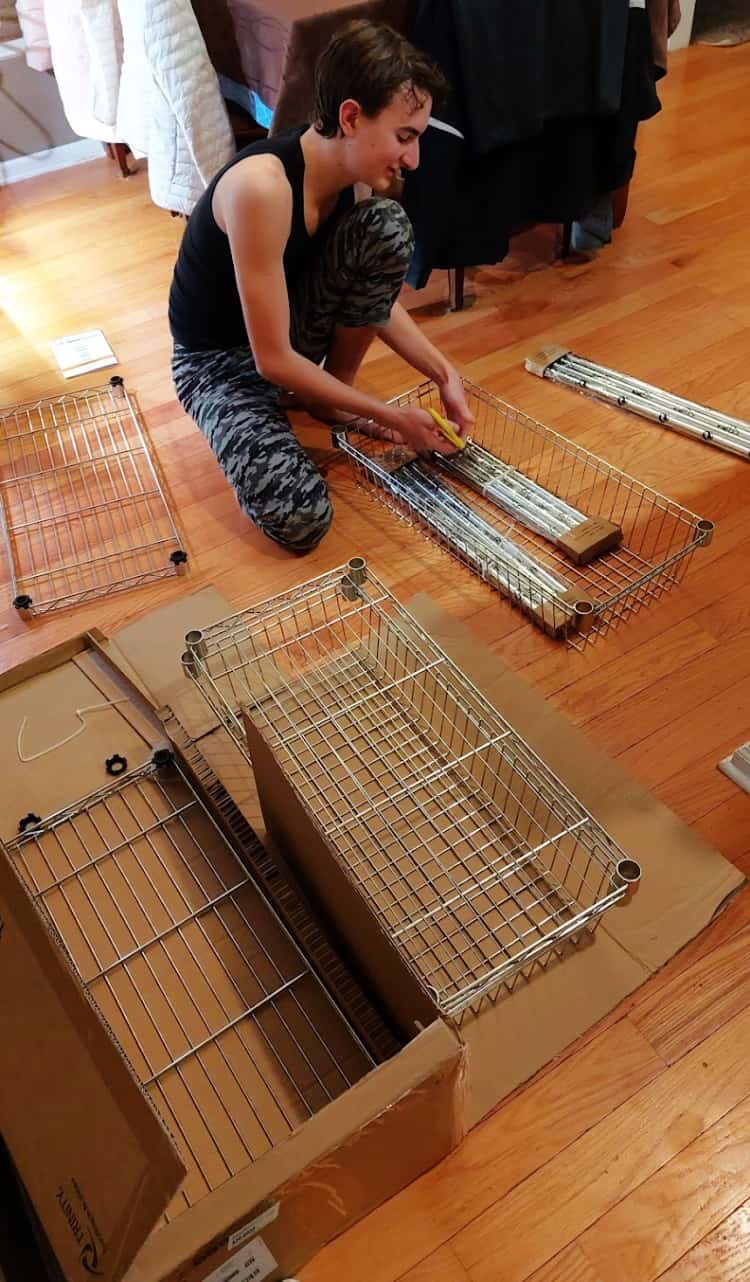 TRINITY EcoStorage Wire Rack Shelving Review And Giveaway